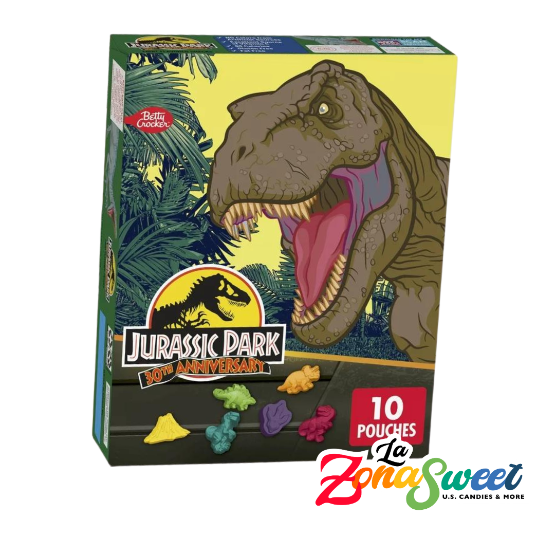 Gomitas Jurassic Park 30 Aniversario 10pz (226g) | BETTY CROCKER – La ...