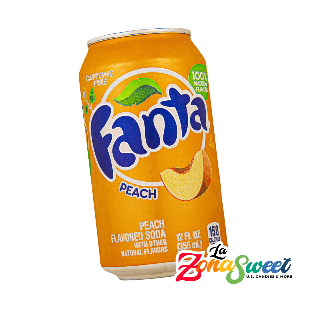 Refresco Fanta Sabor Durazno (355ml) | COCA-COLA – La Zona Sweet