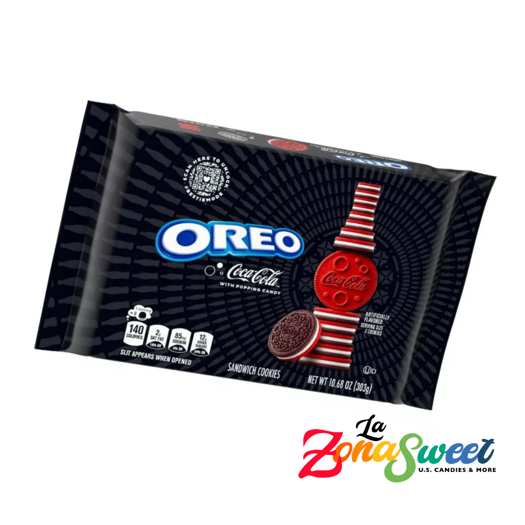 Galletas Oreo Coca Cola Edición Especial (303gr) | MONDELEZ - LA ZONA ...